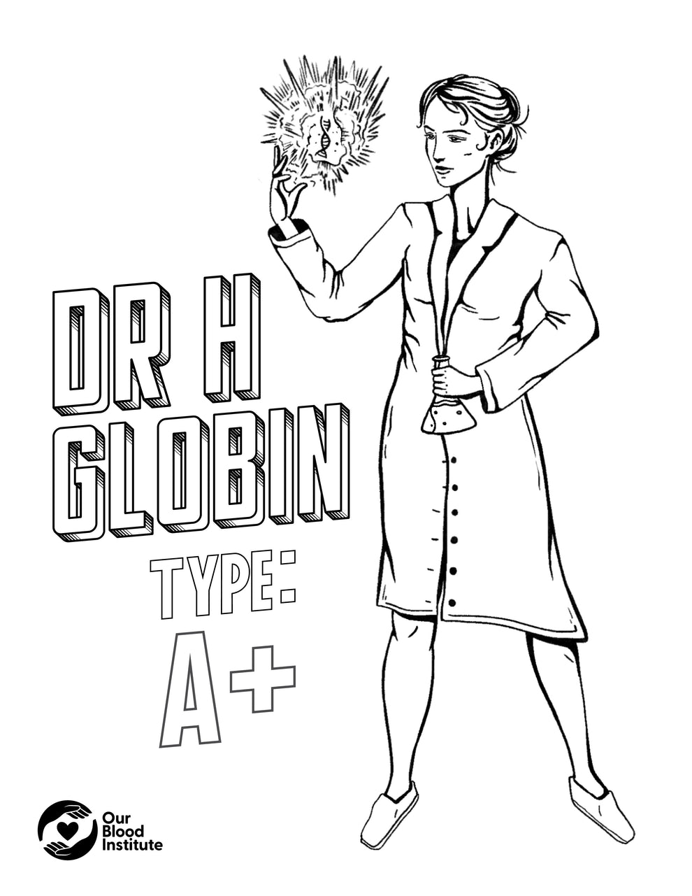 A+ Hero Coloring Sheet – Mission Market